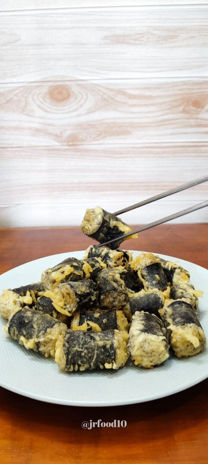 Gimmari (Fried Seaweed Roll) - JRFOOD